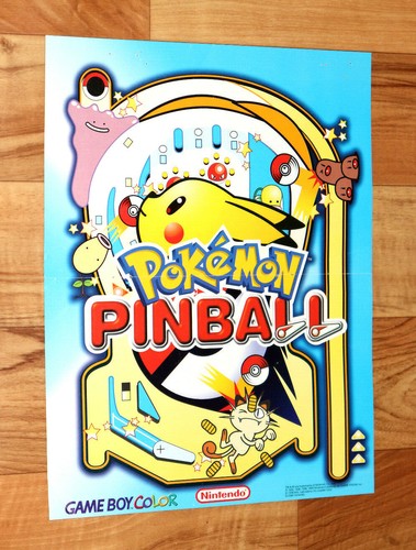 2000 Nintendo Pokémon Pinball Bulbasaur Character Game Boy Vintage ...
