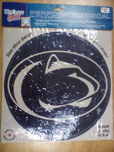 PENN STATE Perforated Window DECAL | eBay