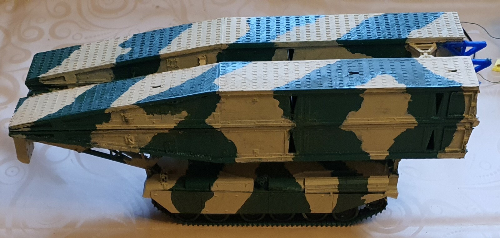 db148 Chieftain AVLB bridge layer Dragonbadger 3d print conversion 1/35 ...