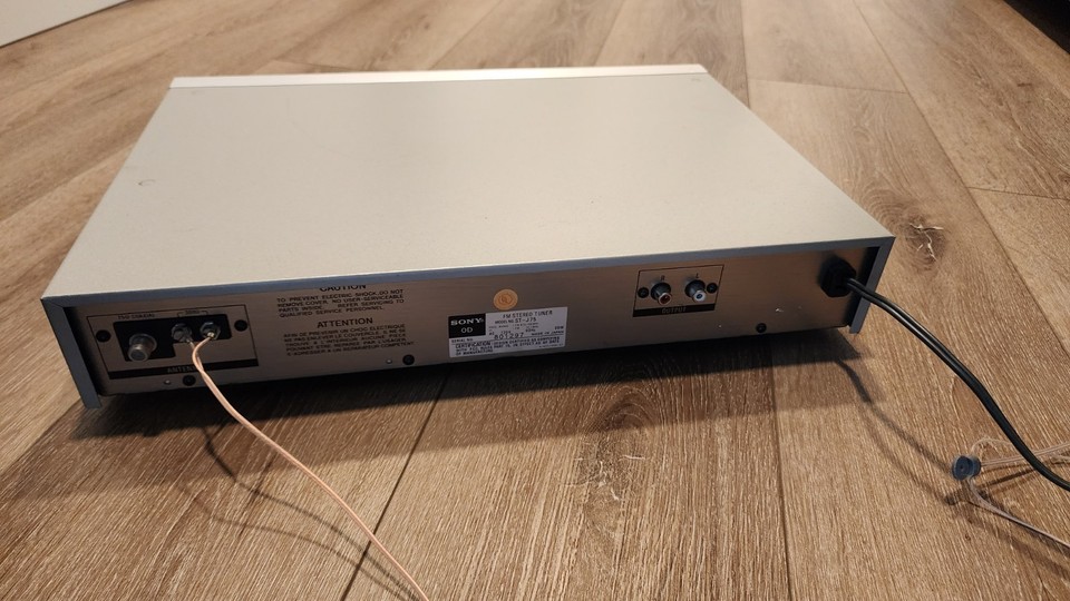 Sony ST-J75 VINTAGE STEREO TUNER TESTED | eBay