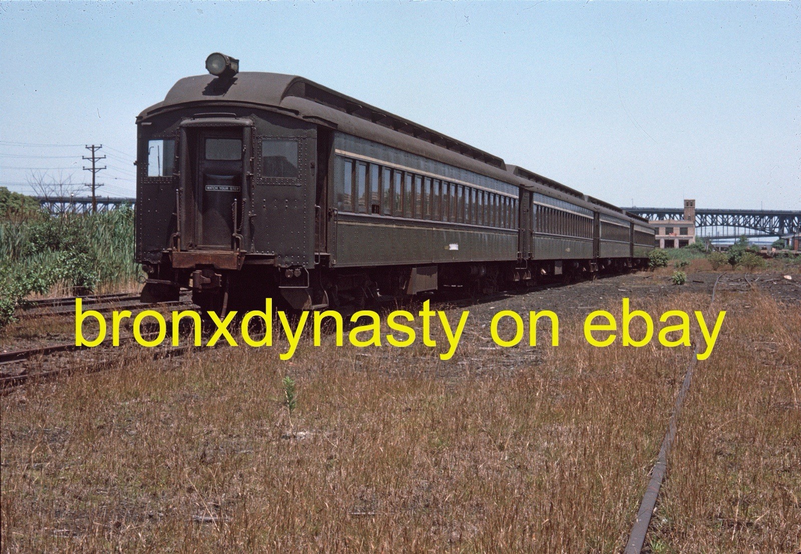 New York Central MU Poughkeepsie NY Original Kodachrome Railroad Slide ...