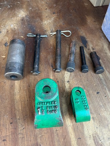 8 GREENLEE Parts for Pipe 782 Hydraulic Bender Check Em Out | eBay