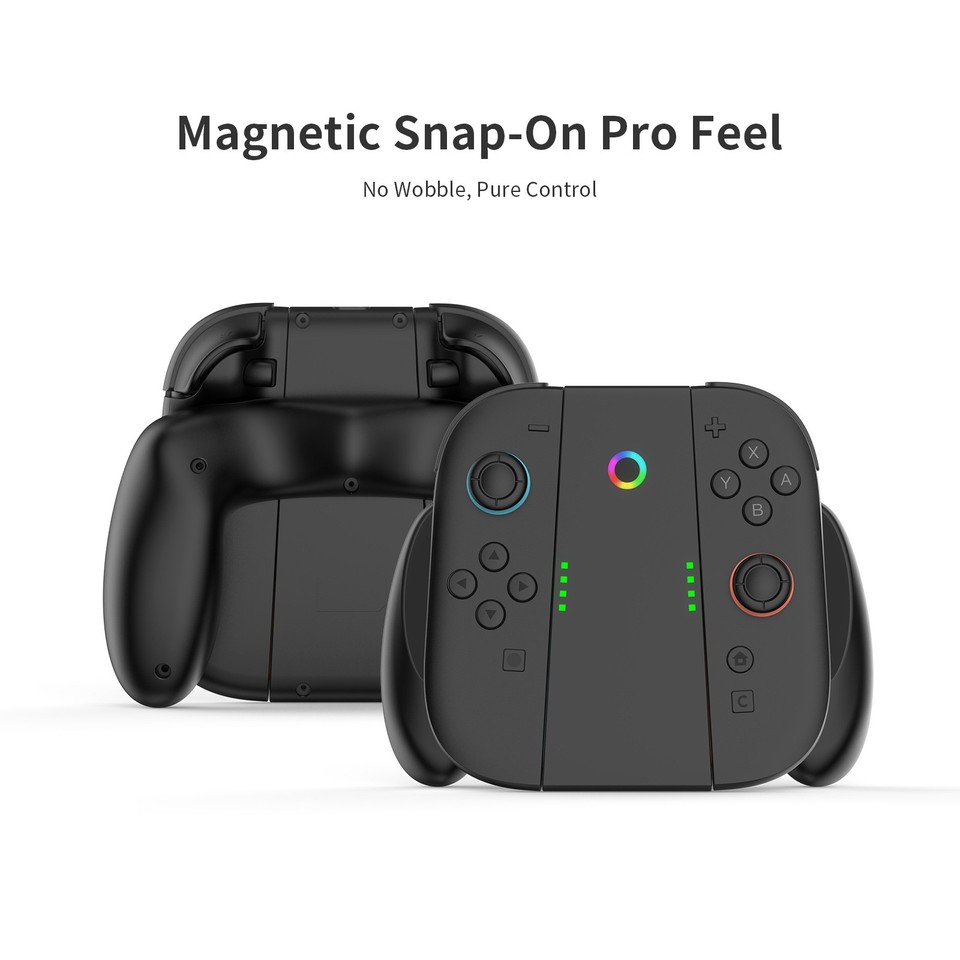 Professional Magnetic Charging Grip for Nintendo Switch 2 Joy Con 2 ...