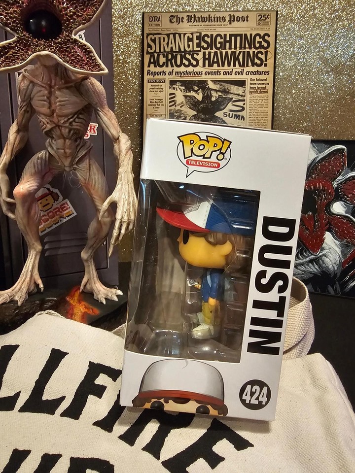 Dustin Stranger Things Funko Pop #424 | eBay