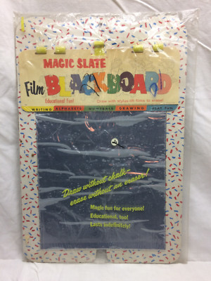 Vintage Magic Slate Film Blackboard Toy in Plastic | eBay