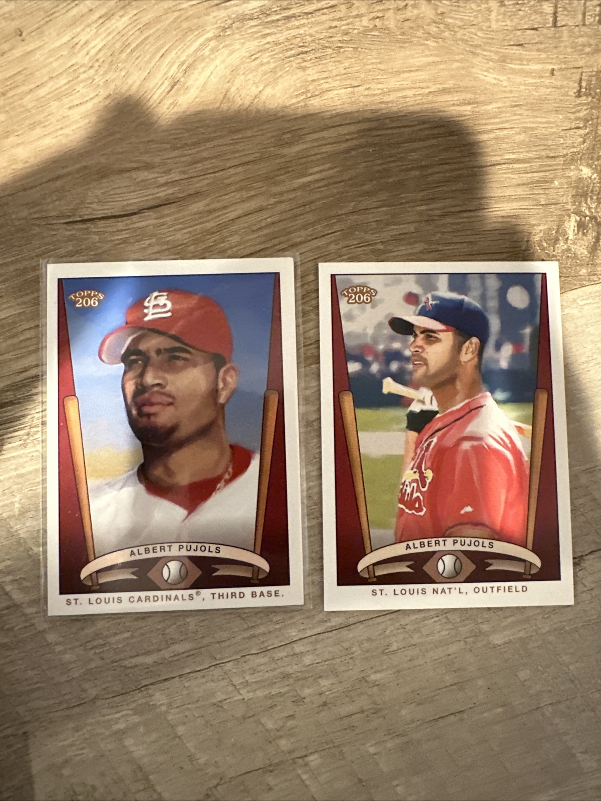 2002 2003 Topps T206 Lot 2 Cards Albert Pujols CARDINALS | eBay