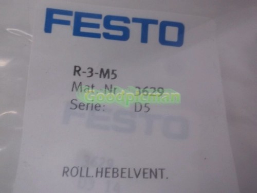 FESTO R-3-M5 3629 Roller Lever Valve NEW 1Pcs/ | eBay