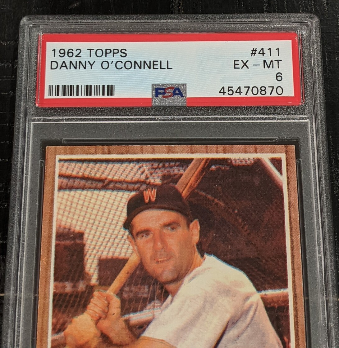 1962 Topps - #411 Danny O'Connell for sale online | eBay