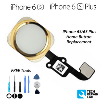 NEW iPhone 6S Complete Home Button Flex Replacement W/Tools w/Gasket ...