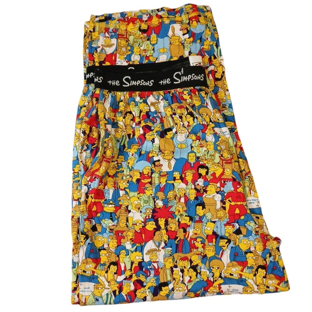 The Simpsons Characters All Together Now Lounge Pants… - Gem