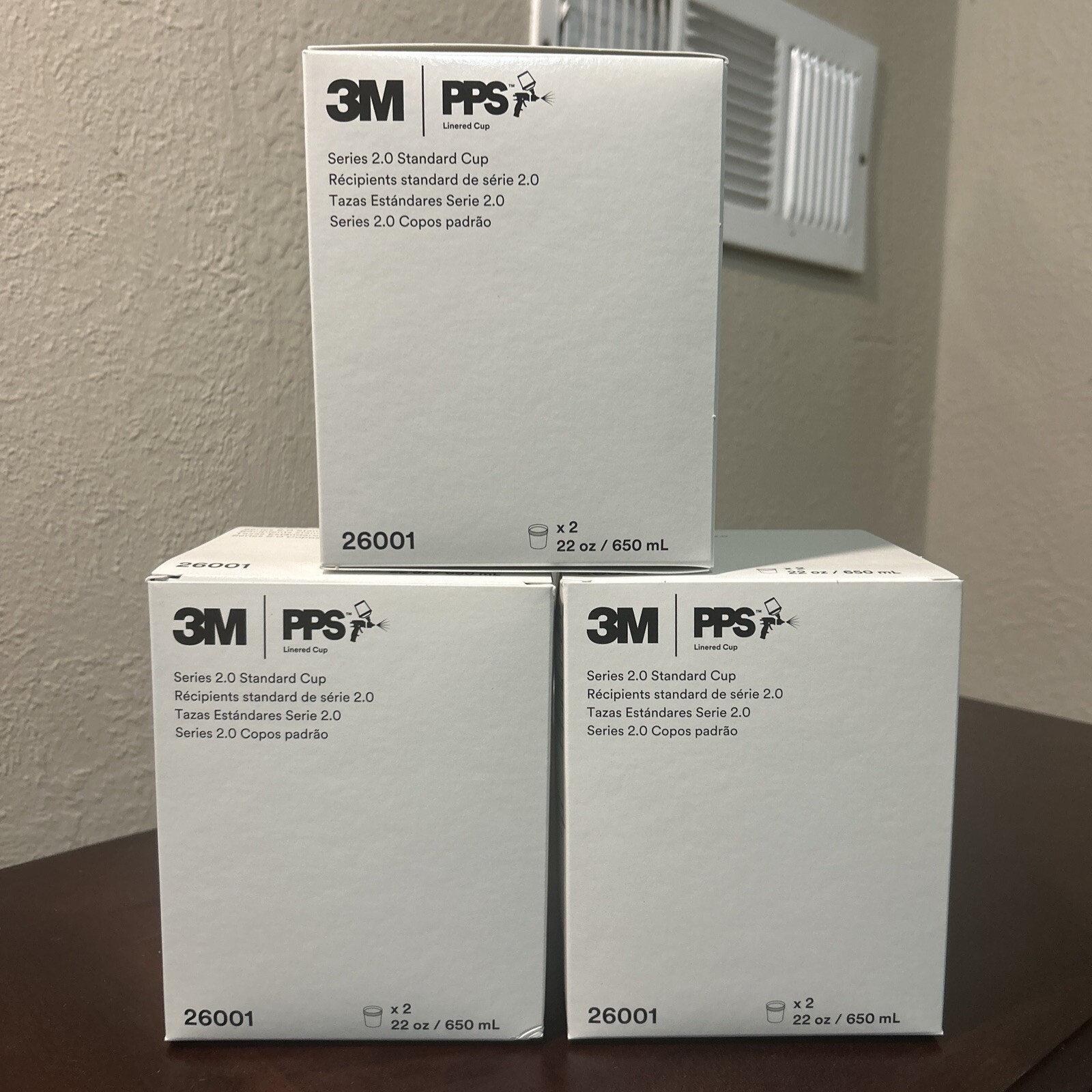 3M 26001 PPS Series 2.0 Standard Cup for sale online | eBay