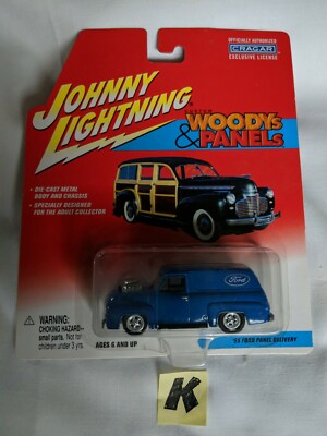 Johnny Lightning Woody's & Panels '55 Ford Panel Delivery (K) | eBay