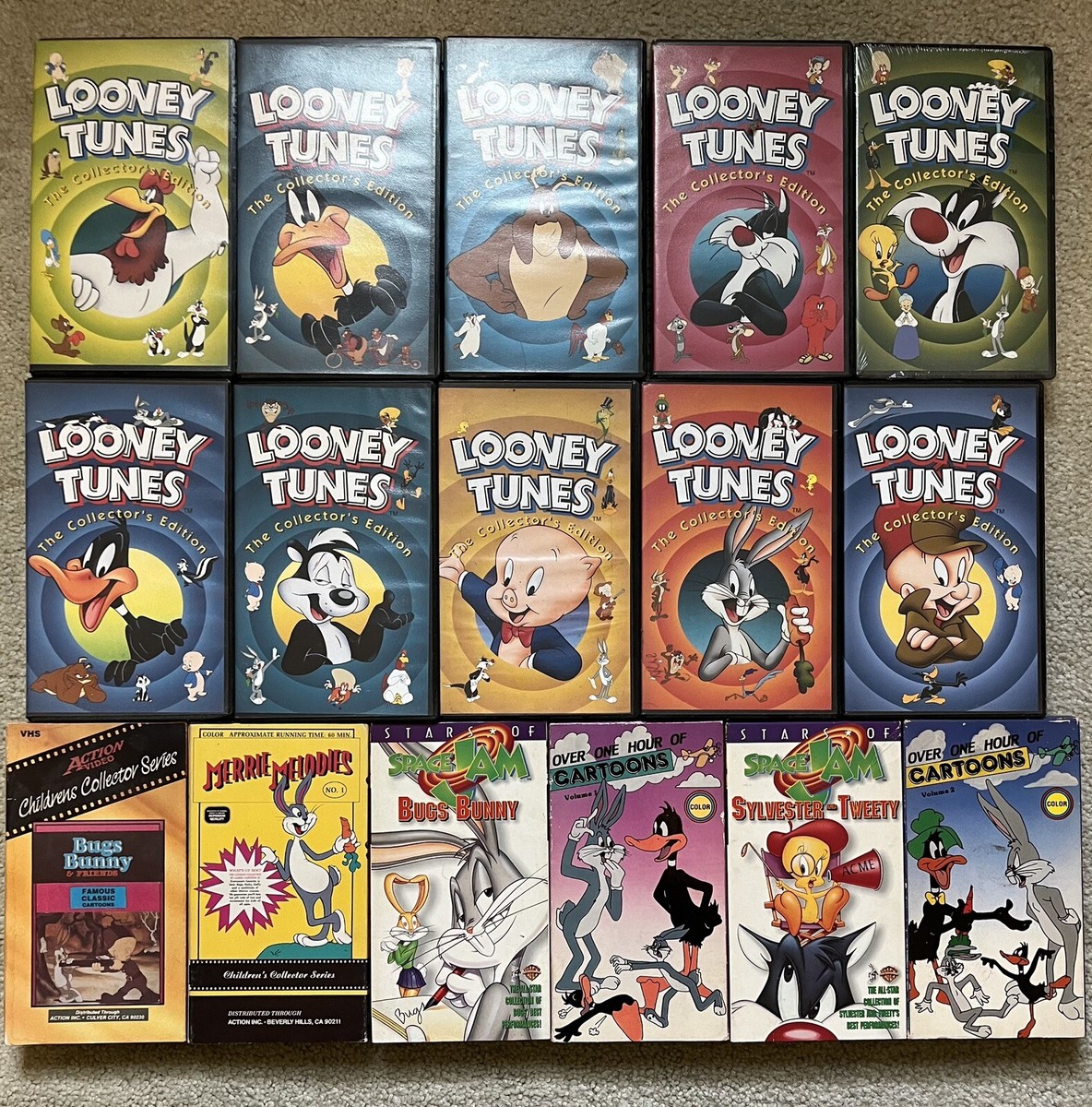 Looney Tunes Tornano In Azione Vhs Looney Tunes Vhs | EBay
