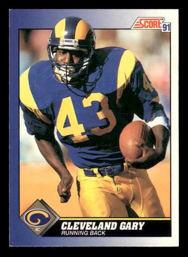 1991 Score #64 Cleveland Gary Los Angeles Rams | eBay