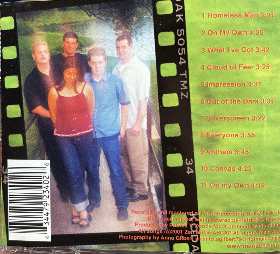 Canvas by MariZen (CD, 2001, Zen Music) | eBay