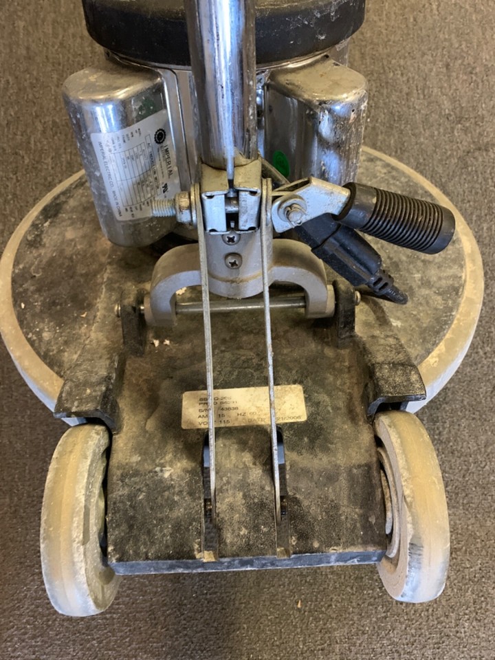 Triple S SSS floor Buffer Q-LINE SERIES Q-205 low speed Quiet scrubber ...