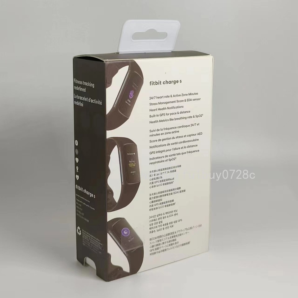 Fitbit Charge 5 Activity Tracker Fitness GPS ECG FB421 Black | eBay