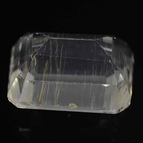 RARE GEMS COLLECTION NATURAL BRAZILIAN WHITE RUTILE TOPAZ 10.20 CT ...