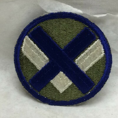 Vintage Military Patch XV Corps Border Between Colors app 2 1/2" dia | eBay
