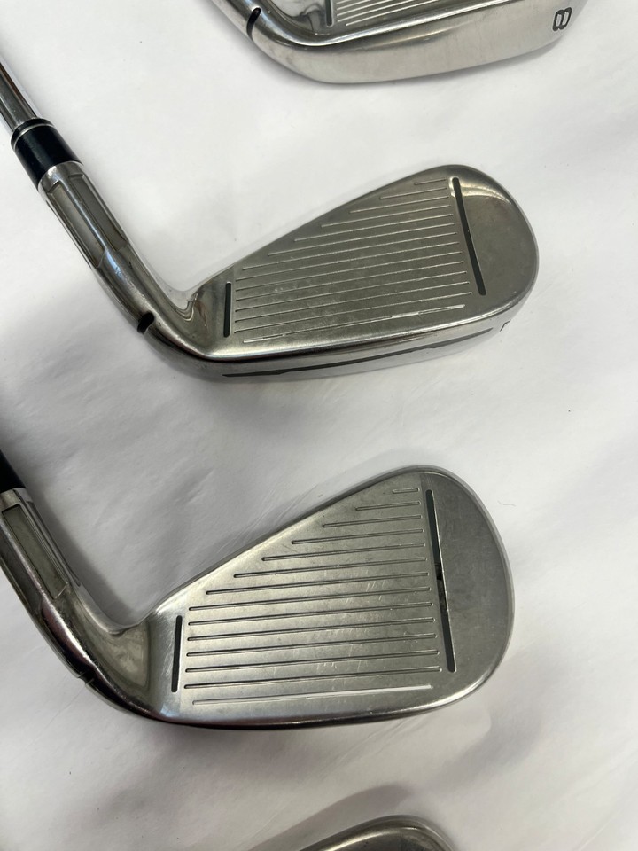 TaylorMade M2 Iron set, REAX 88, S-flex, steel shaft, 4-9, PW+AW ...