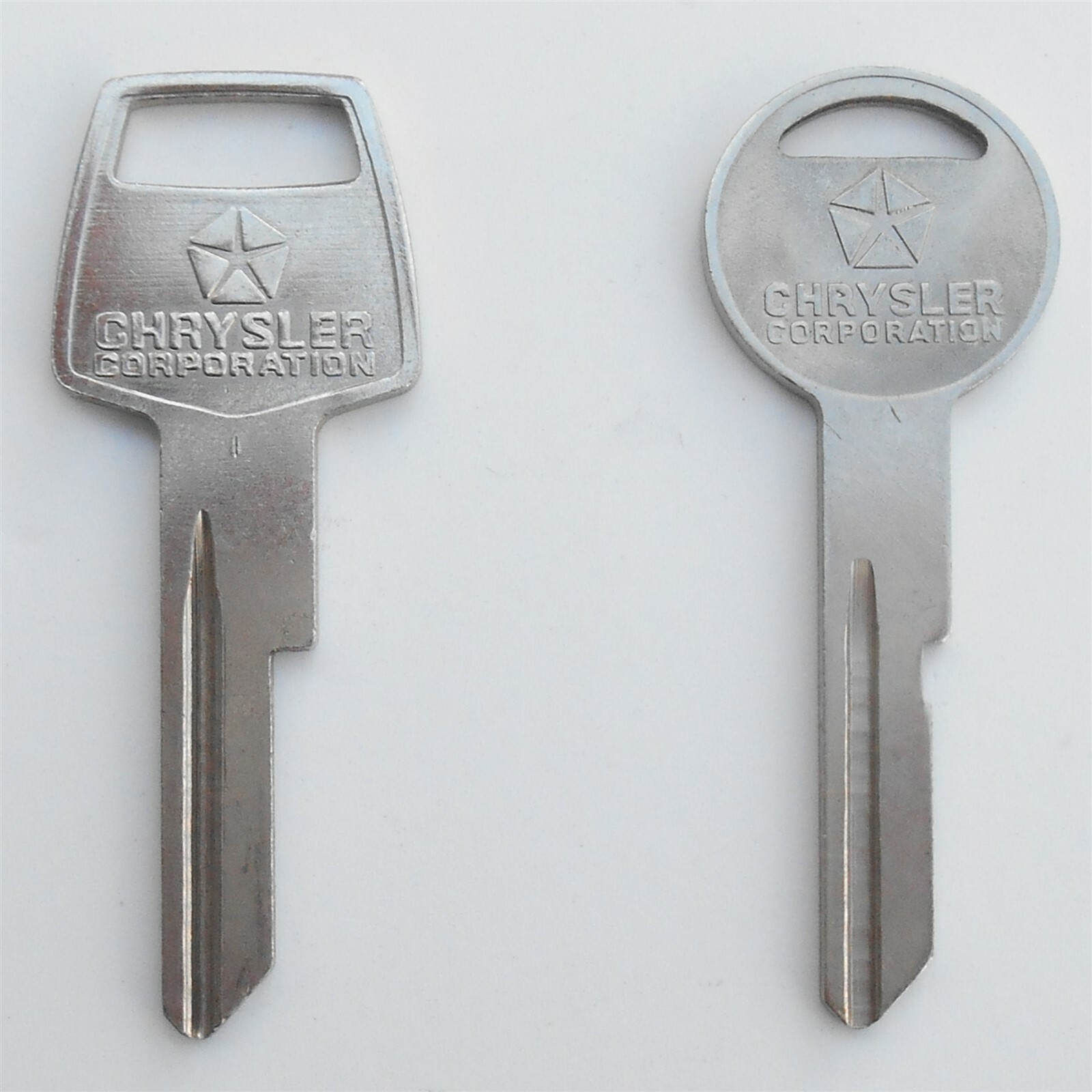 NEW pair original style key blanks for 1968 Chrysler Dodge Plymouth ...