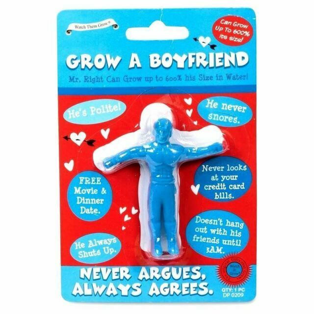 Grow Your Own Boyfriend - Valentines Joke Gift for sale online | eBay UK