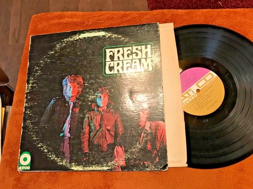 fresh cream lp atco 1967 original vinyl album record sd-33206 ginger ...