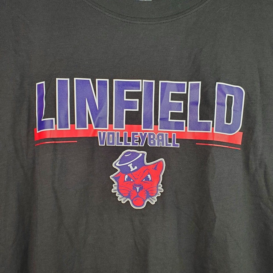 Lululemon Linfield Volleyball Women's All Yours Tee Black Size 10 T ...