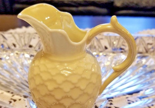 RARE, HARD TO FIND, ELEGANT BELLEEK "RATHMORE" PATTERN SMALL PITCHER ...