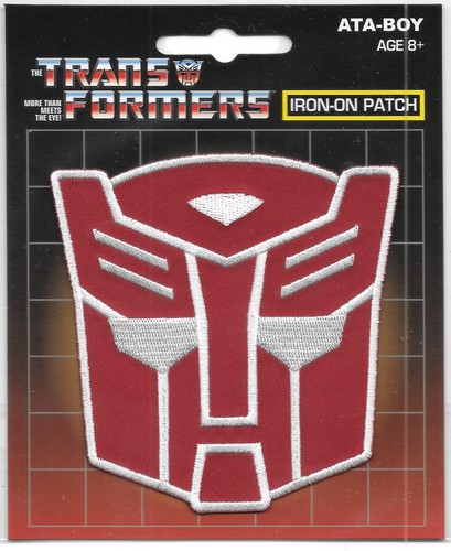 Transformers Autobot Face Logo Embroidered Patch Style #2 NEW UNUSED ...