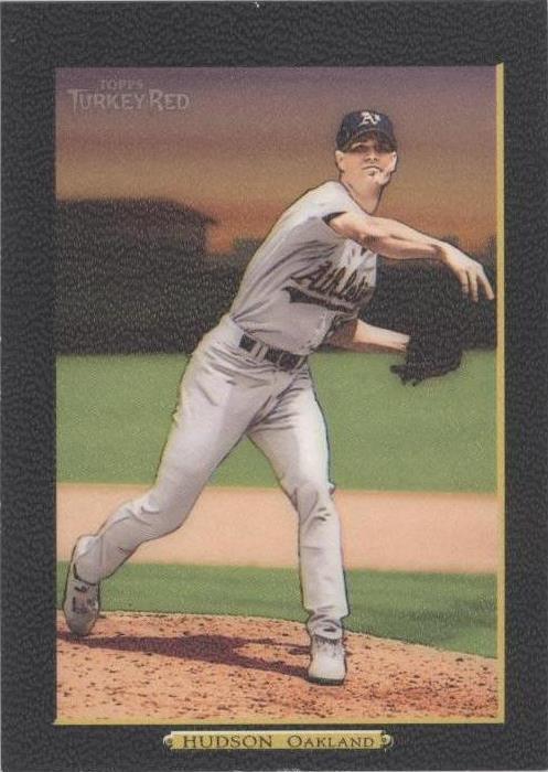 2006 Topps Turkey Red - Tim Hudson #508 Black Oakland for sale online ...