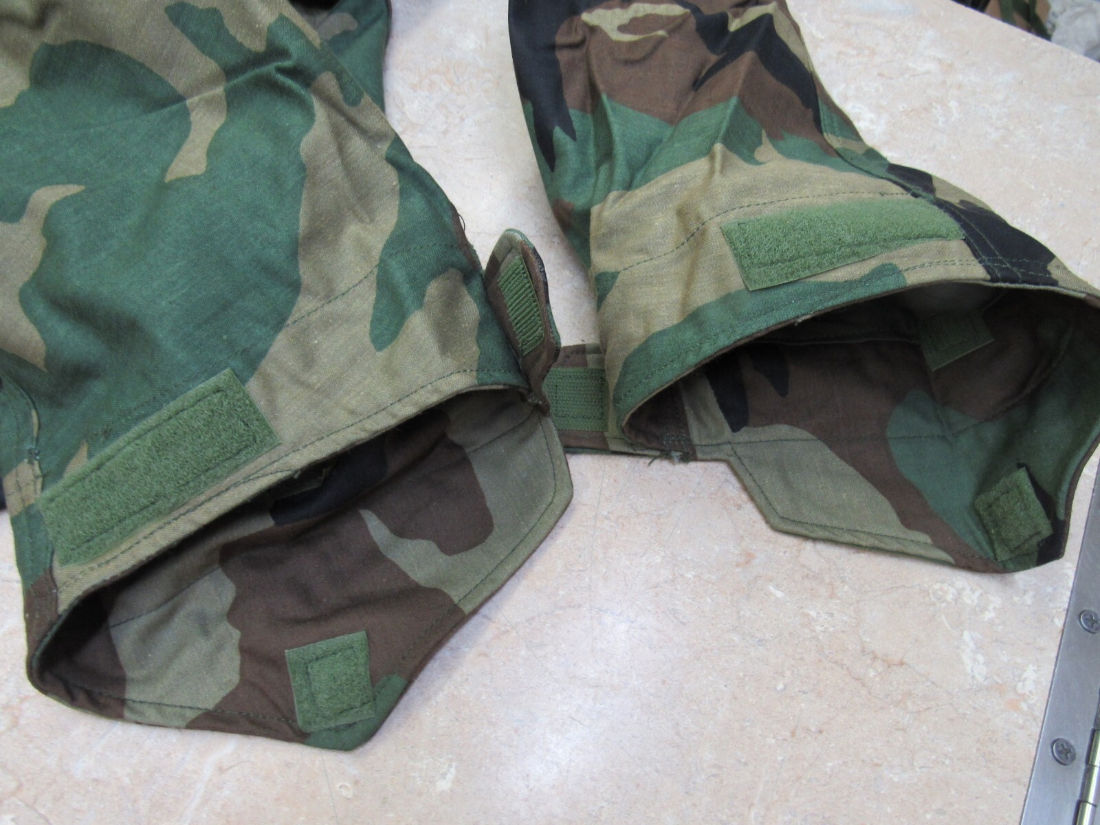 US M65 Woodland Camo Field Jacket Coat Brass Zipper M1965 Medium ...