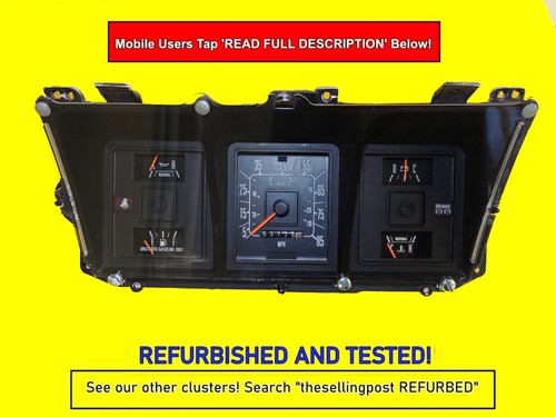 1976 1979 Ford Truck Bronco Van Speedometer Gauge Cluster REFURBED ...