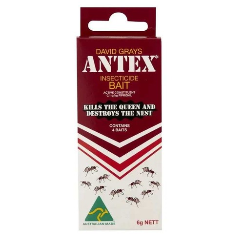 Fipronil Antex Ant Bait 4 Pack David Gray Insecticide Pest Control ...