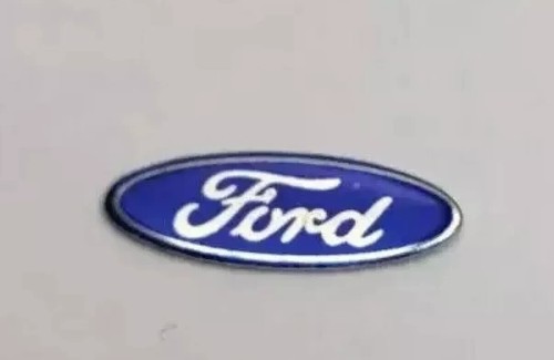 1 x BLUE FORD KEY FOB BADGE/EMBLEM/STICKER/LOGO 18MM WIDE, FREE POSTAGE ...