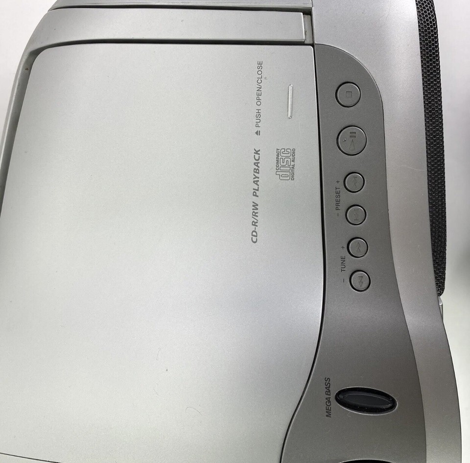 Sony CFD-F10 Dual Acoustic Bass Expansion CD Radio Cassette-corder | eBay