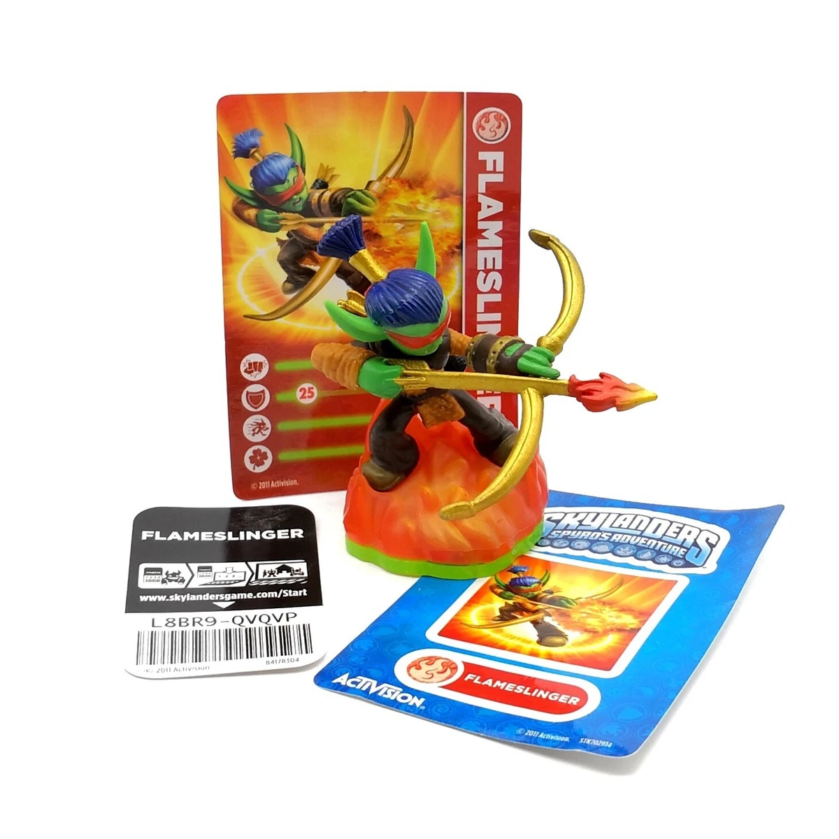Skylanders Flameslinger Card