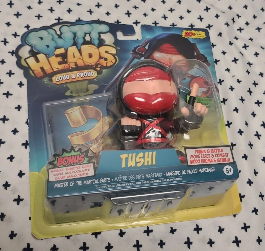 Buttheads Tushi (Ninja) Interactive Farting Toy By WowWee