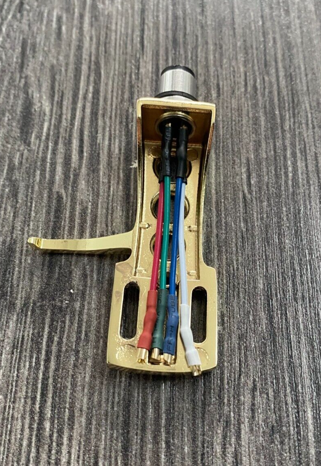 Gold Headshell & Wires With Technics Logo | eBay