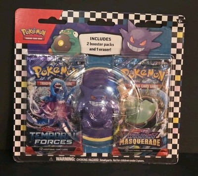 Pokémon TCG: 2024 Back to School Gengar Eraser Blister Pack – Sealed | eBay