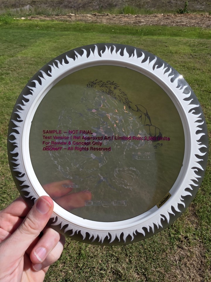 Discraft Sample FuZed Scorch - Flame Ring - Disc Golf Driver | eBay