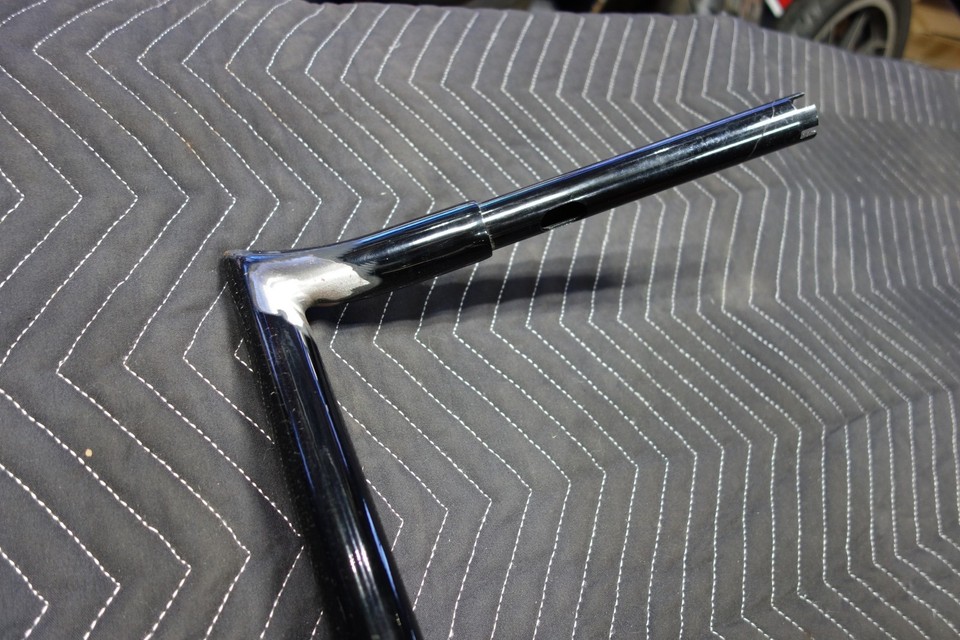 Paul Yaffe's Bagger Nation 14" Monkey Bagger Bars Blk MBB125-14 B NEW ...