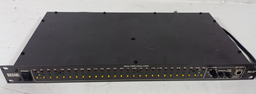 Rane RA 27 Rack Mount Realtime Spectrum Analyzer - Tested & Working | eBay