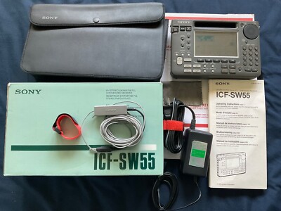 Sony ICF-SW55 LW/MW/SW/FM/SSB Radio Receiver | eBay