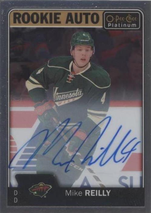 2016-17 O-Pee-Chee Platinum - Rookie Autographs Mike Reilly #R-MR (AU ...