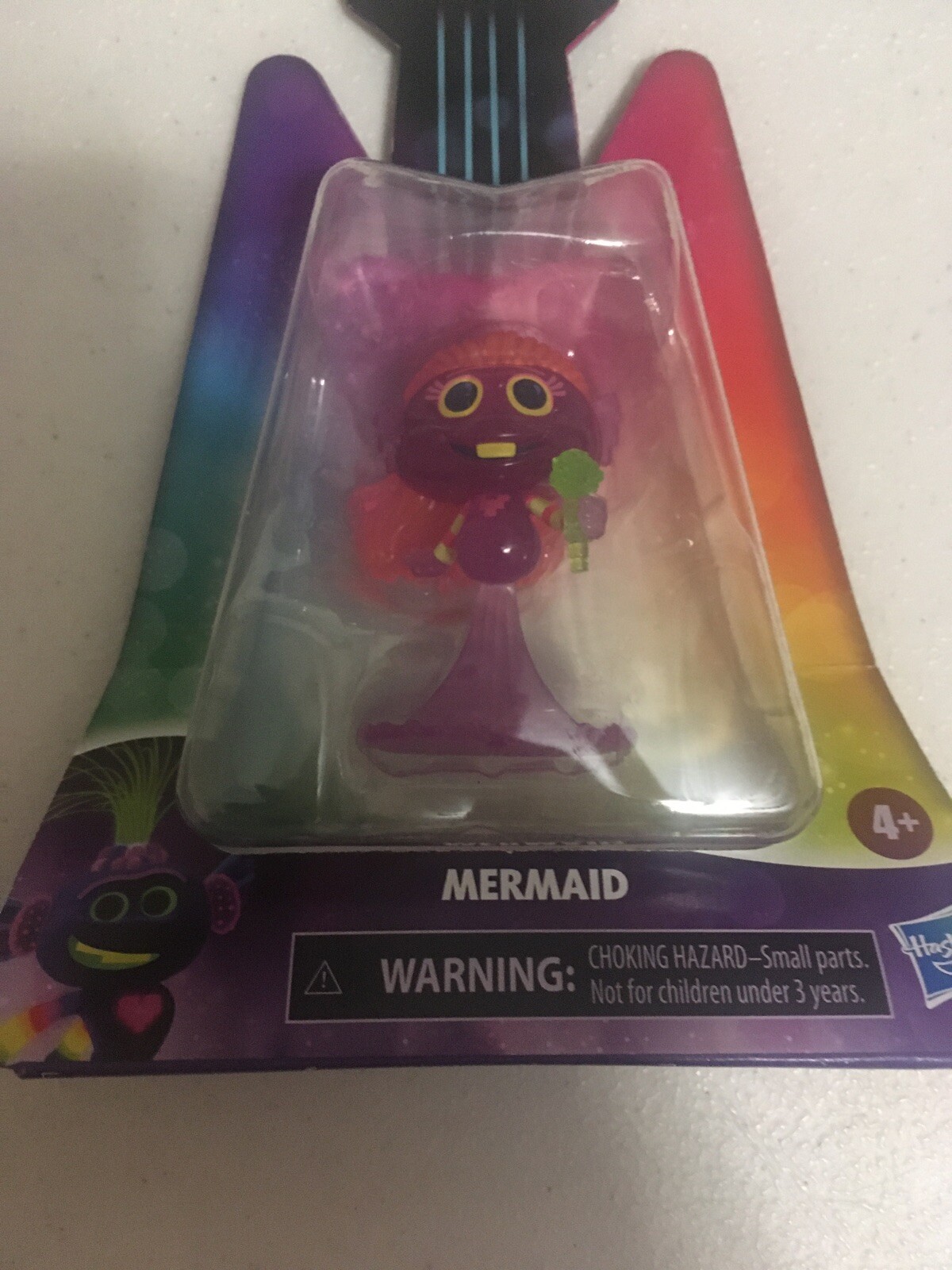 DREAMWORKS TROLLS World Tour Mermaid Collectible Doll with Microphone ...