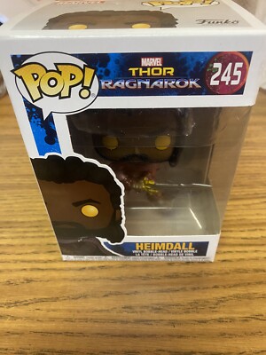 FUNKO POP VINYL FIGURE MARVEL THOR RAGNAROK HEIMDALL 245 VAULTED BRAND ...