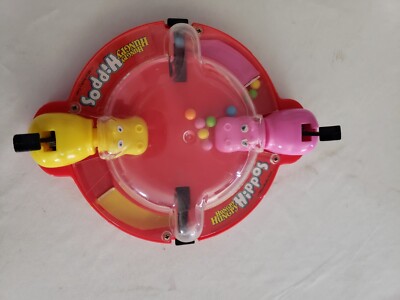 Vintage 1995 Hungry Hungry Hippos 2 Player Mini Travel Game Milton ...