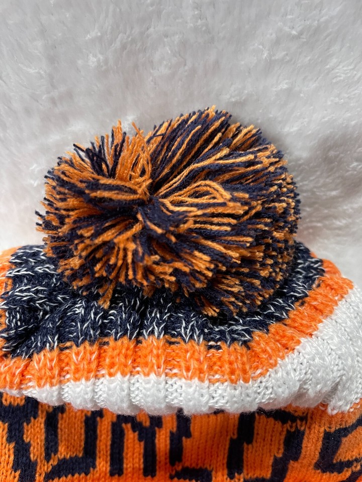 Beanie Denver Broncos Hats Puff Winter Knit Hat Cap Toboggan USA ...