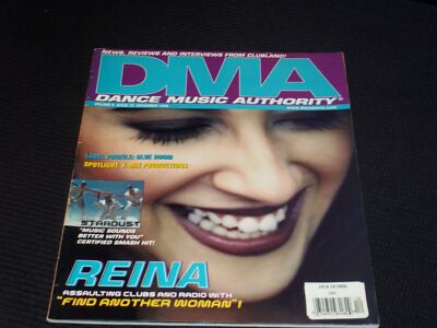 1998 DECEMBER DMA DANCE MUSIC AUTHORITY MAGAZINE - REINA FRONT COVER ...